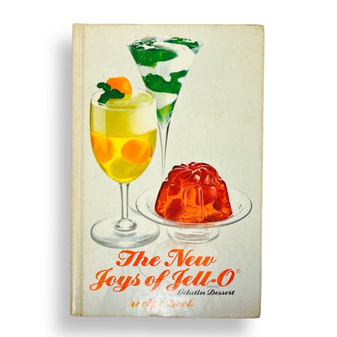 The New Joys of Jell-o, Recipe Book, Cookbook, Gelatin Dessert, Vintage ...