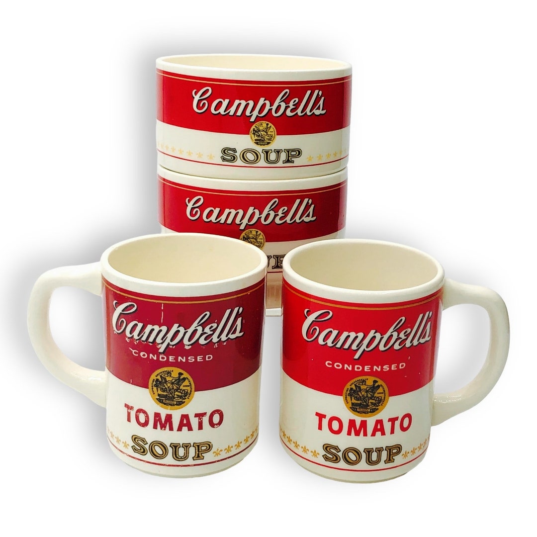 Vintage Campbell's Tomato Soup Sets, Mug and Bowl, Soup Bowl ...
