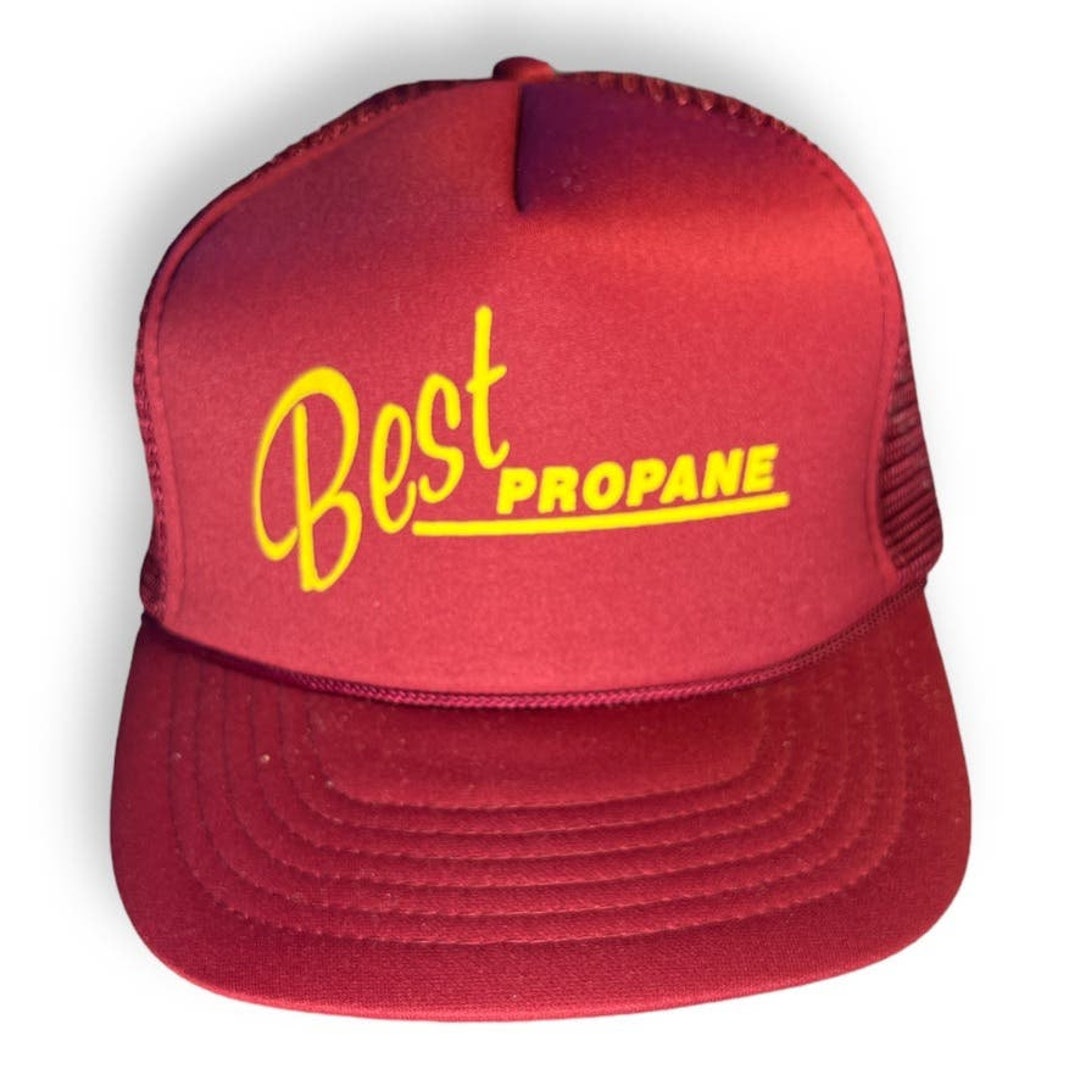 Trucker Hat, Vintage Best Propane, Mesh Snapback, Adjustable Size ...