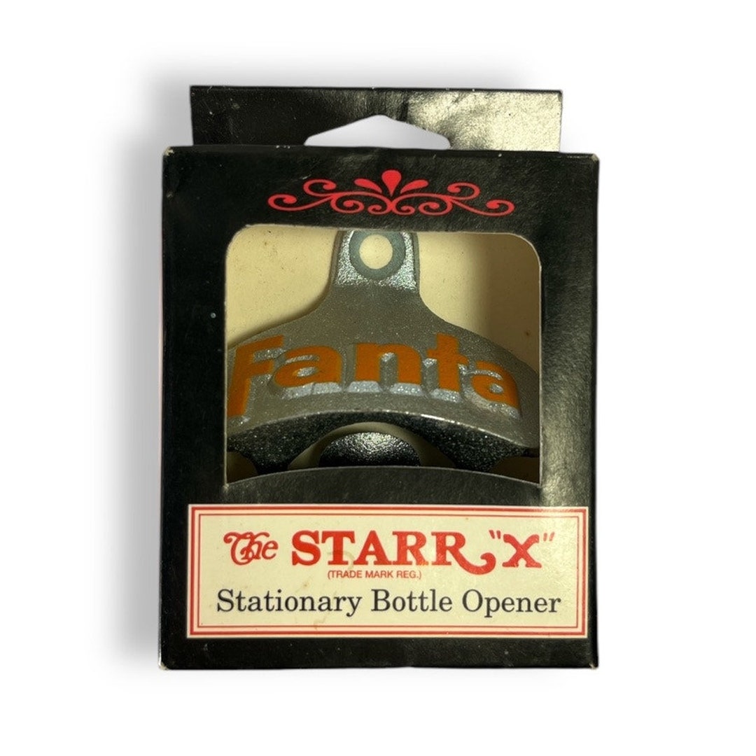 Fanta Stationary Bottle Opener Wall Mount Starr X Reproduction Soda ...