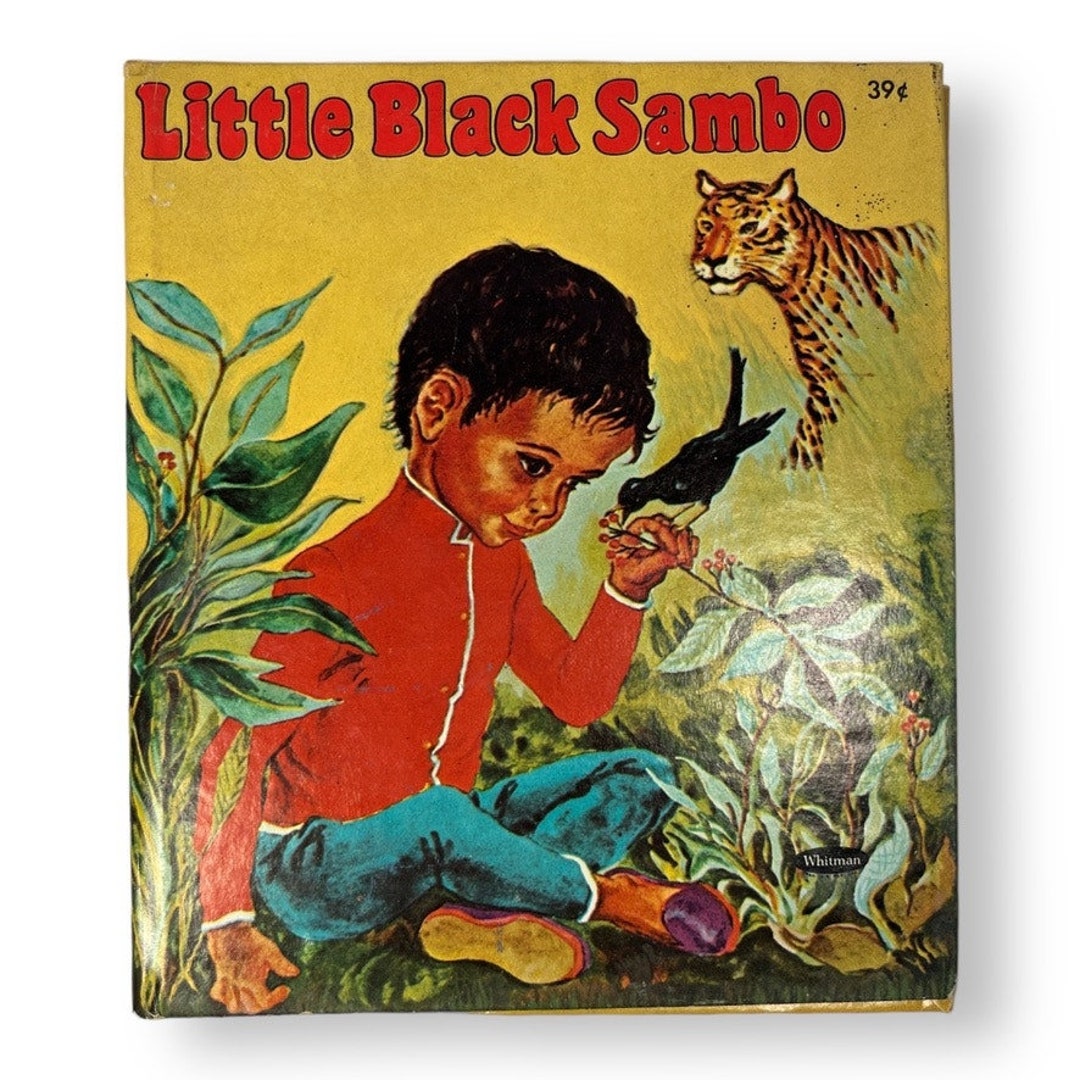 Little Black Sambo Vintage Tell a Tale Children's Picture Story Book ...