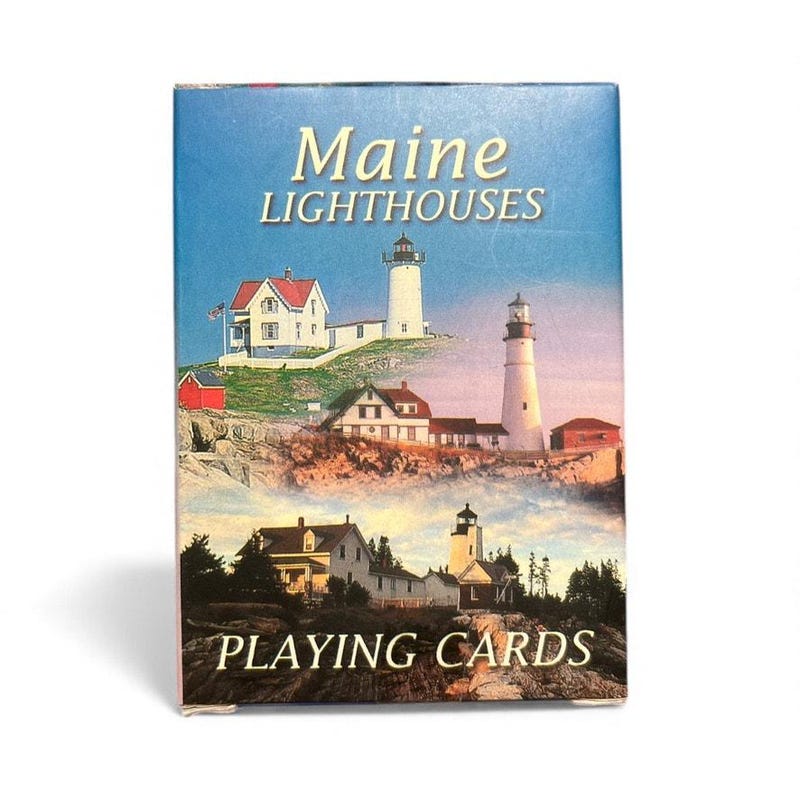 Lighthouses Playing Cards - Etsy