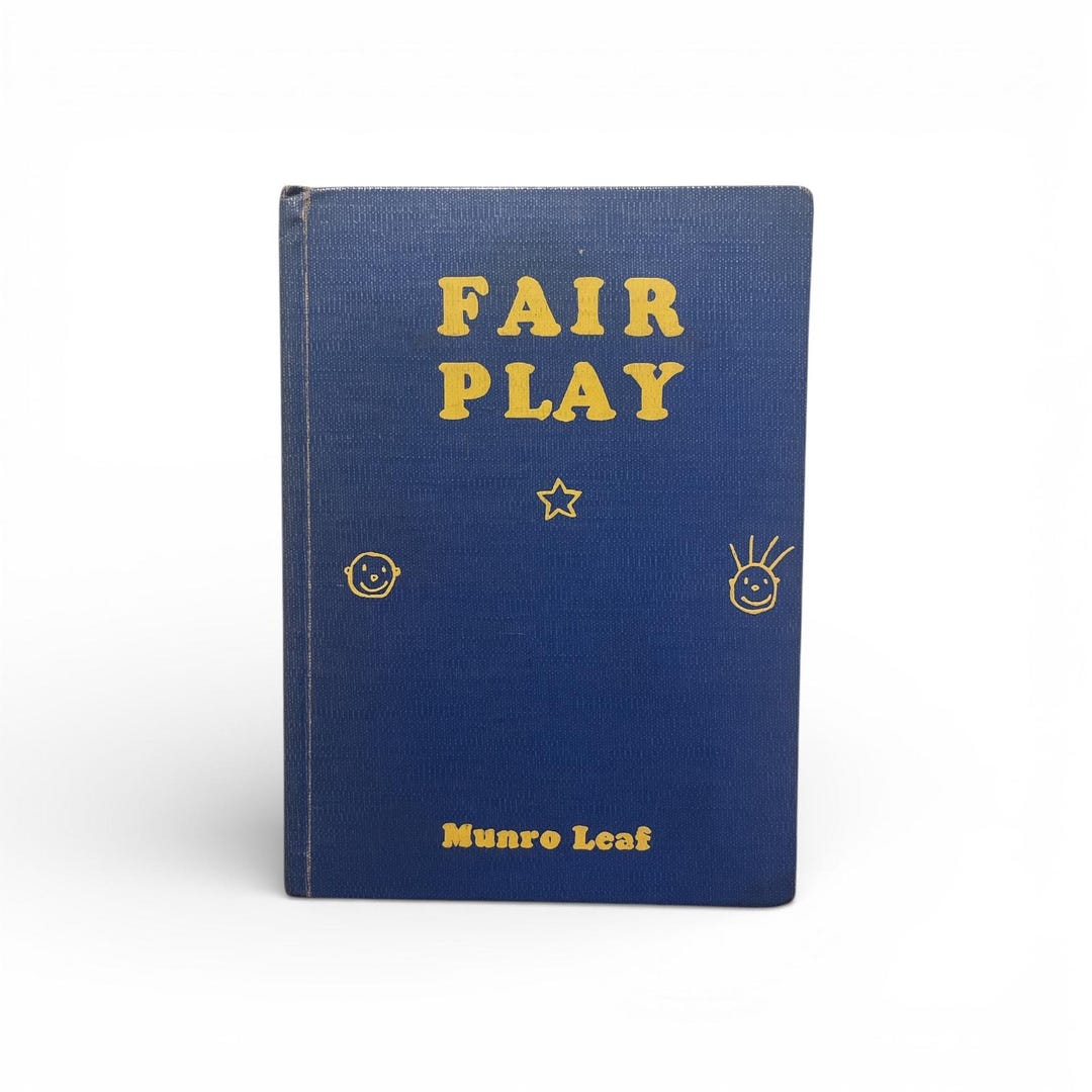 Fair Play Leaf Munro American Civics Government Children's Book 1939 ...