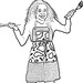 Tween Fashion Coloring Pages Cute Designs to Color and Sew! - Etsy