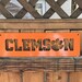 Clemson Script Wall Sign - Etsy