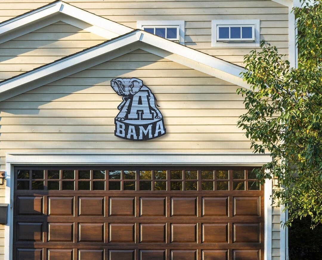 Metal Bama Sign With Elephant - Etsy