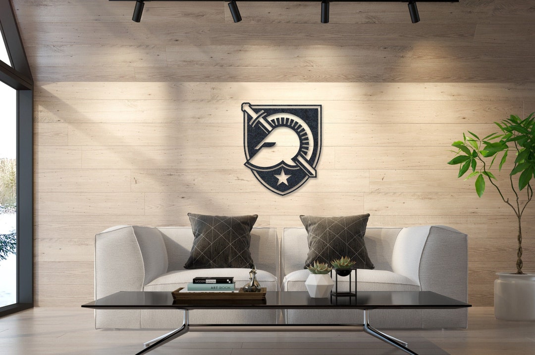 West Point Knight Head Metal Cutout - Etsy