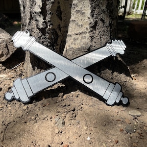 Army Field Artillery Crossed Cannons Plaque - Etsy