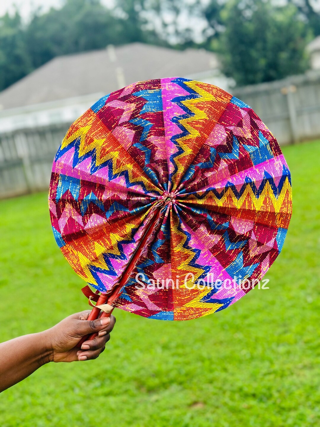 Ankara Handheld Fans, RANDOM SIZES - Etsy