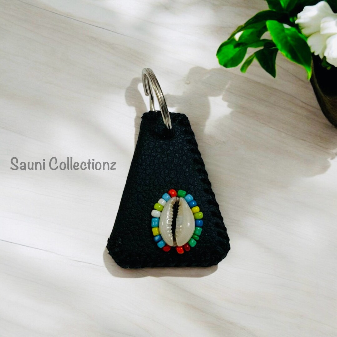 Kenyan Assorted Leather & Beaded Key Chains, - Etsy