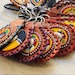 Kenyan Assorted Leather & Beaded Key Chains, - Etsy