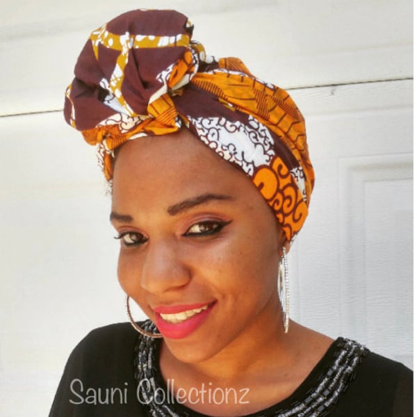 African Head Wrap - Etsy