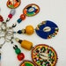 Kenyan Beaded Keychain, Maasai Keychains - Etsy