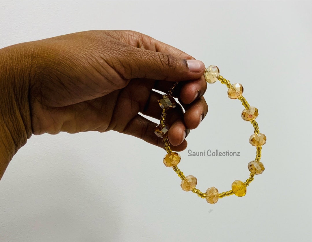 Ghana Anklets, African Anklets, LARGE BEADS - Etsy