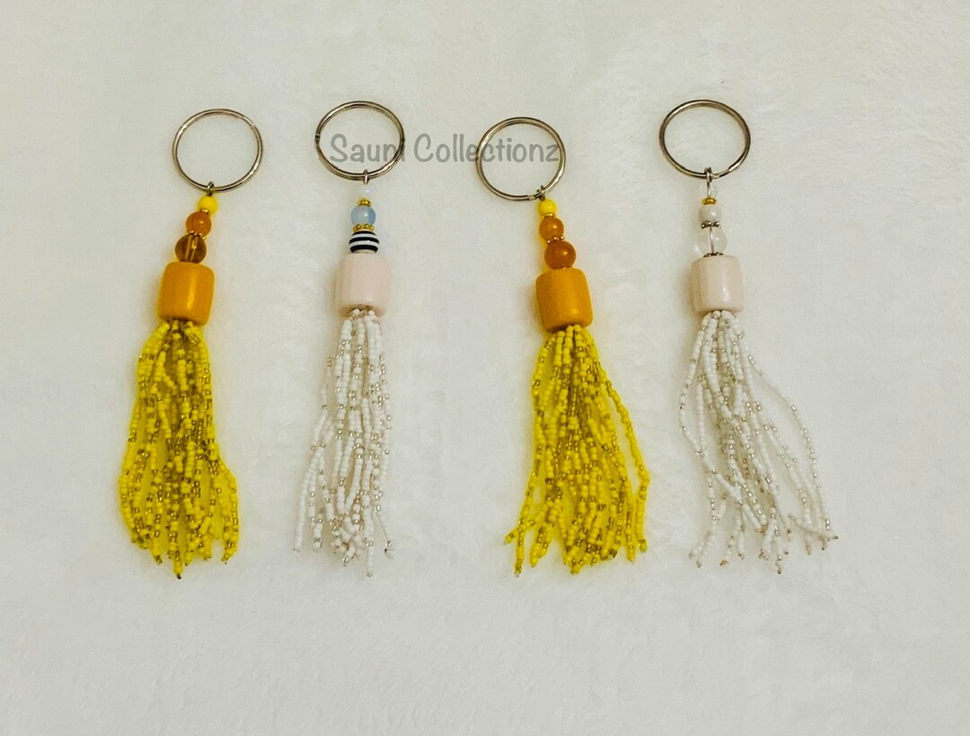 Beaded Key Holder, Keychain - Etsy