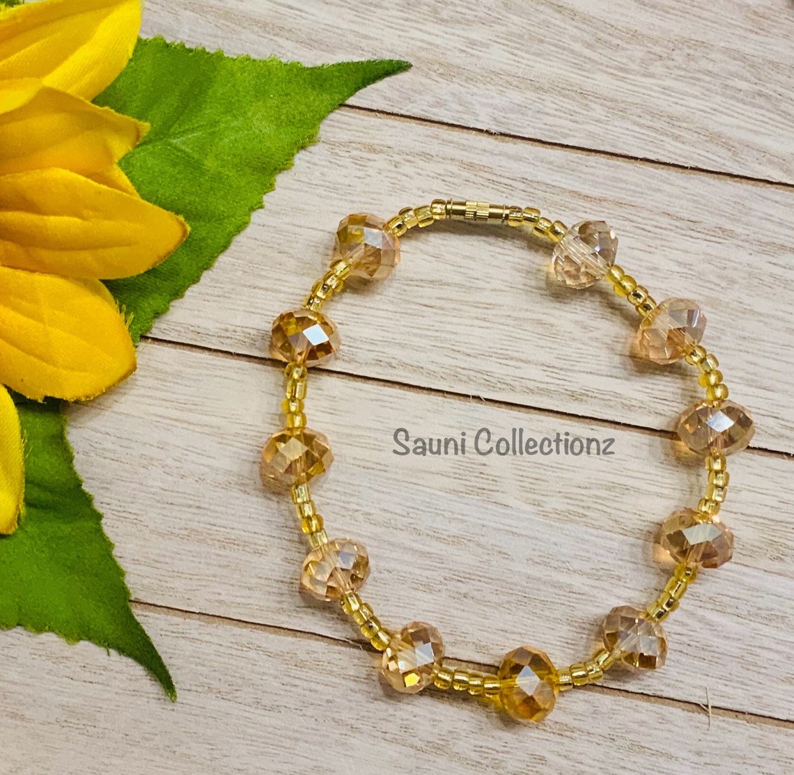 Ghana Anklets, African Anklets, LARGE BEADS - Etsy