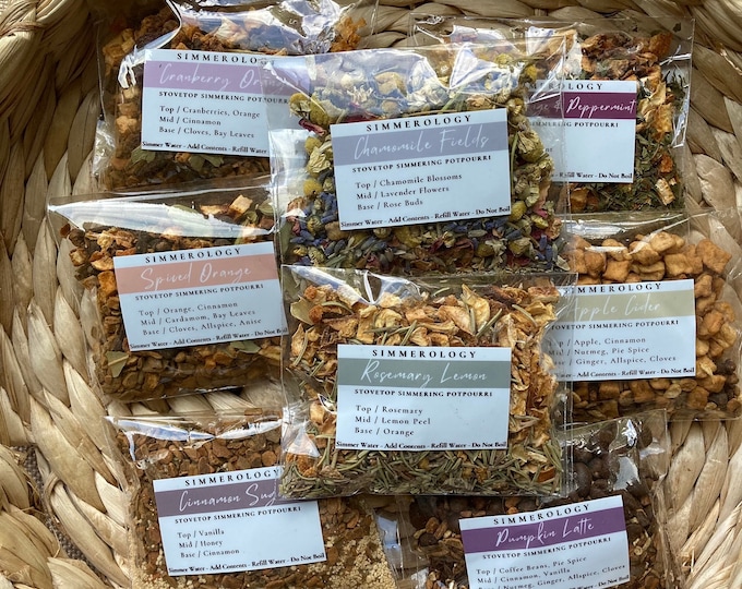 Simmer Pot Bulk Gift | Simmering Potpourri Hygge Simmer Pack | Stovetop ...