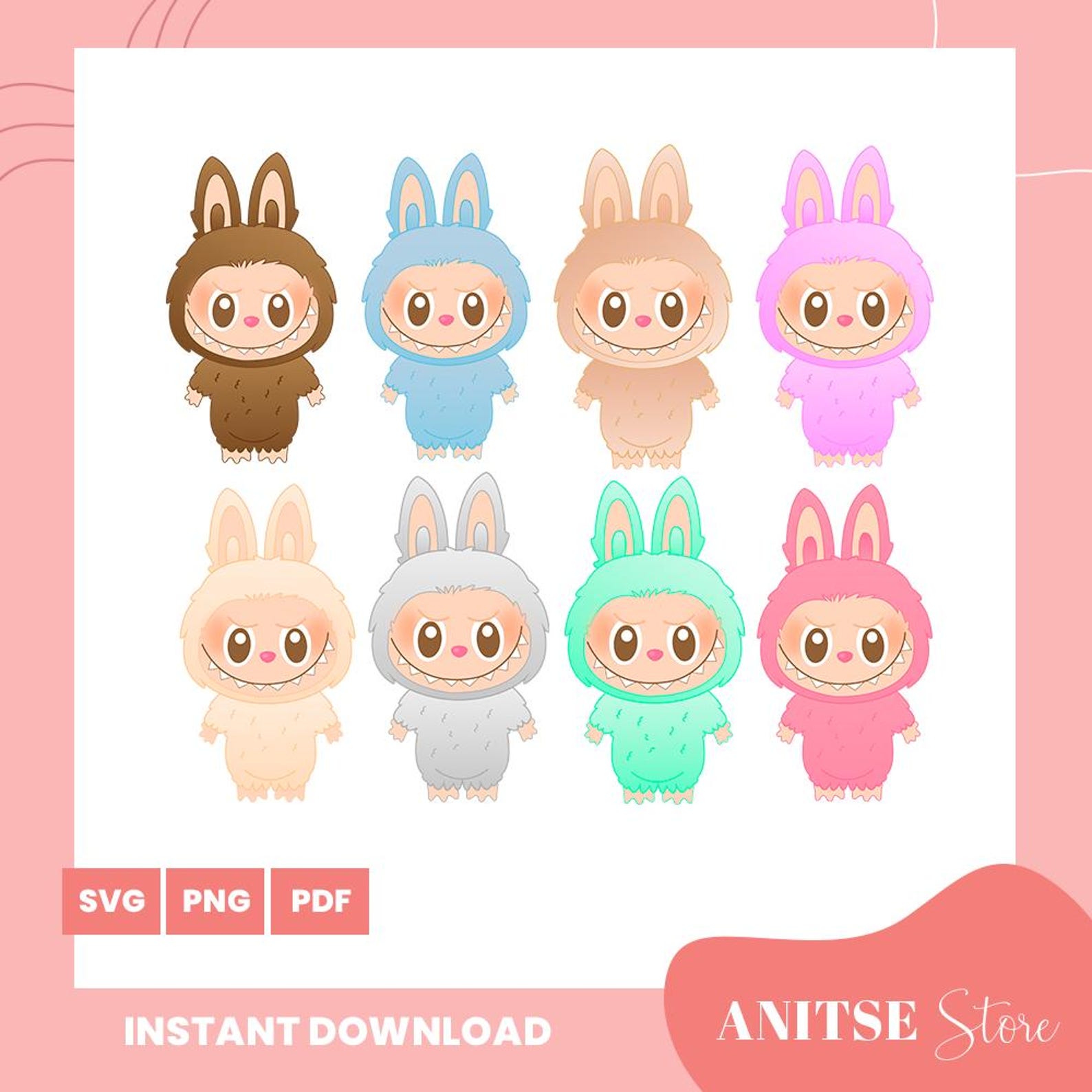 Labubu Png, Labubus Svg, Sweet Labubu Png, Labubus Desing Png, La Bubu ...