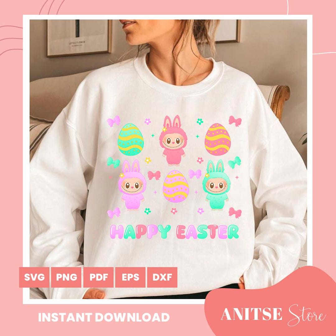 Labubu Easter Png, Chafufu, Easter, Chabubu Happy Easter Png, Happy ...