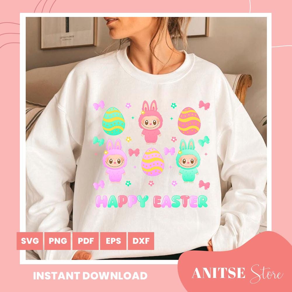 Labubu Easter Png, Chafufu, Easter, Chabubu Happy Easter Png, Happy ...