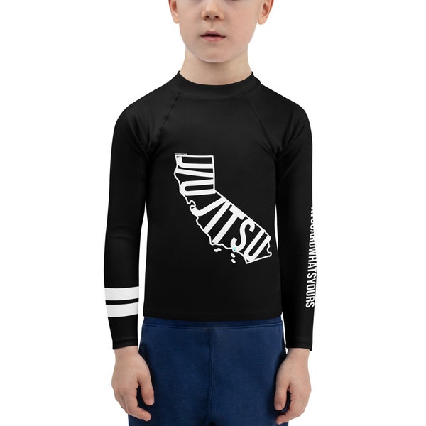 Kids Jiu Jitsu Rashguard - Etsy