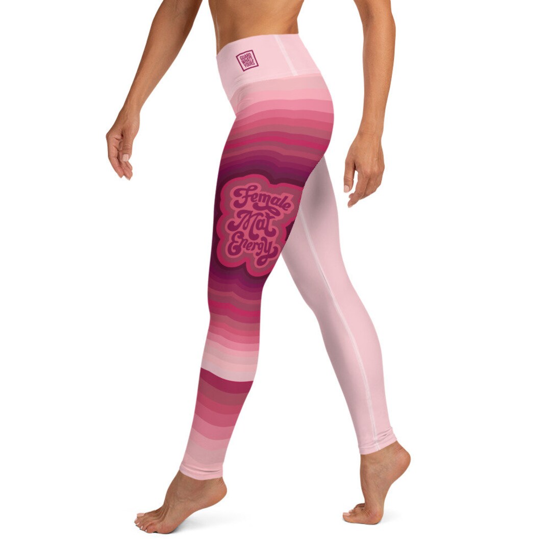 Women's Jiu Jitsu Female Mat Energy Monochrome Spats Mat Energy ...