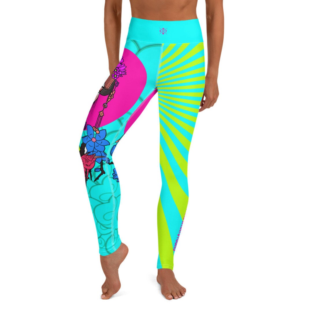 Women's Jiu Jitsu Flower Sweep Mina Spats - Womens Athletic Leggings ...