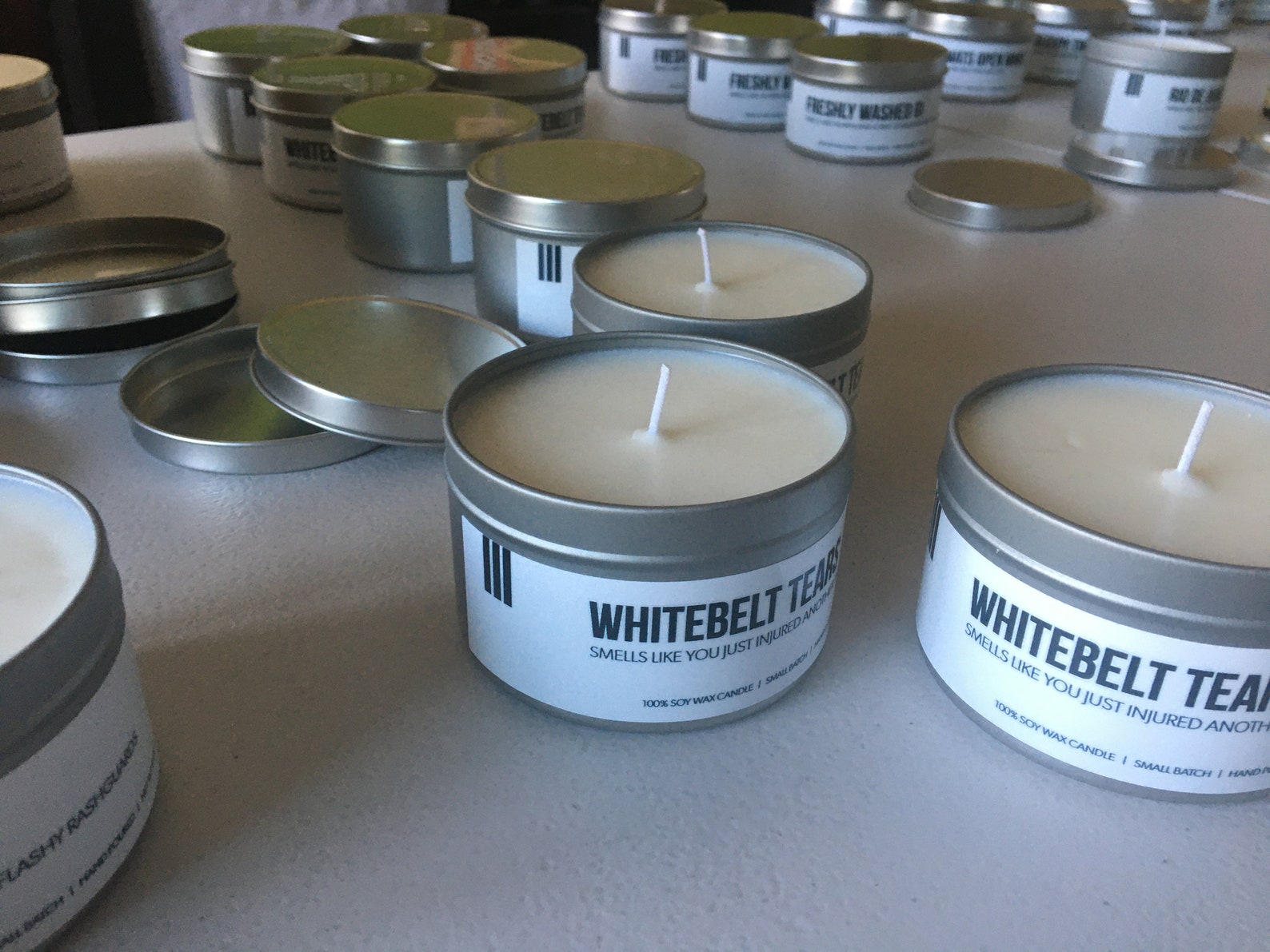 Sleepy Time Funny Grappler Problems Jiu Jitsu Soy Candle Smells Like ...