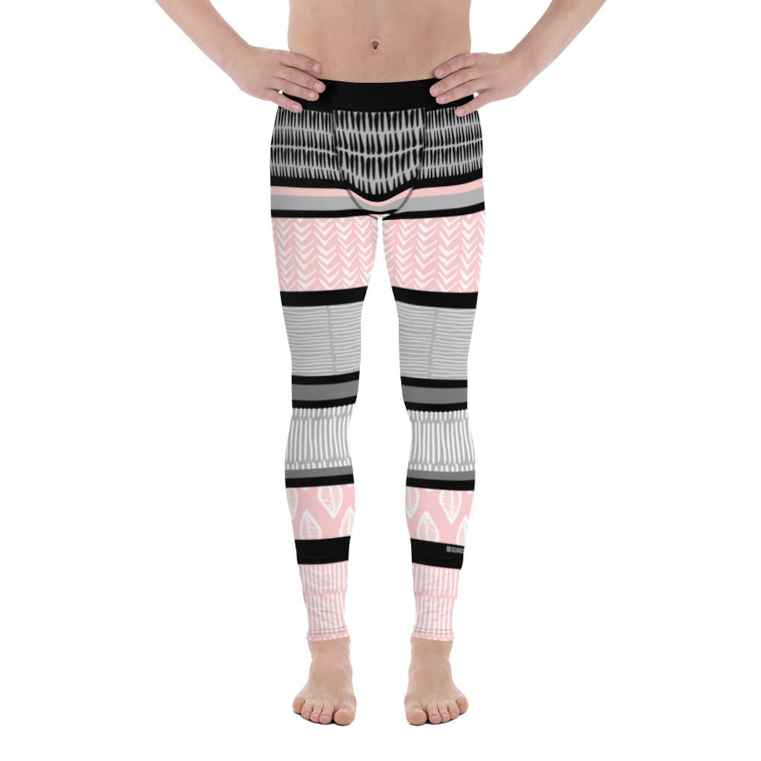 Men's Jiu Jitsu Algorithmic Patterns Spats - Men's Athletic Leggings ...