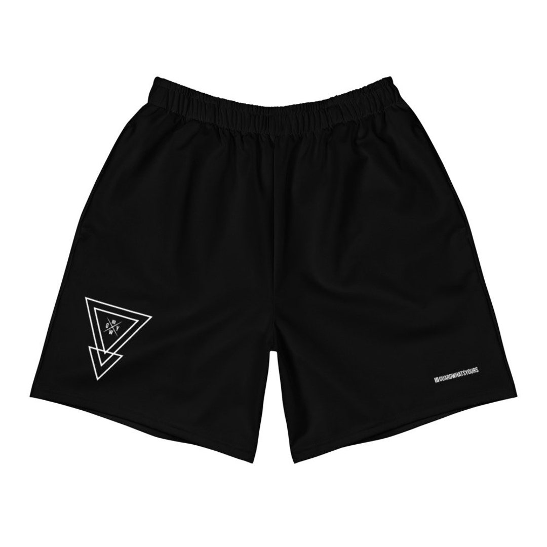 Men's Solo Drilling Thick Thighs Triangles Black Belt Shorts Men's ...