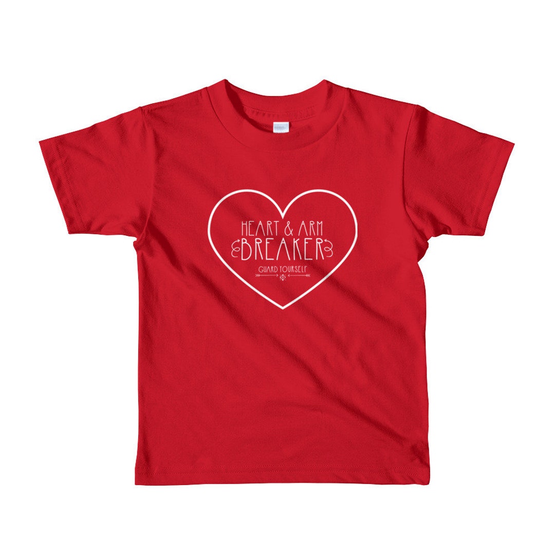 Heart & Arm Breakers Jiu Jitsu Unisex Kids Shirt - Jiujitsu Valentines ...