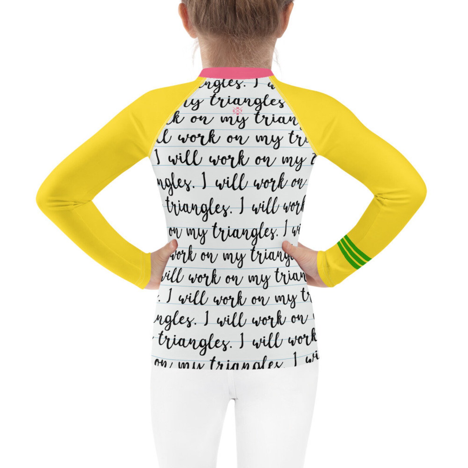 Work on Triangles Standards Jiujitsu BJJ Kids Rashie - School Daze Math ...