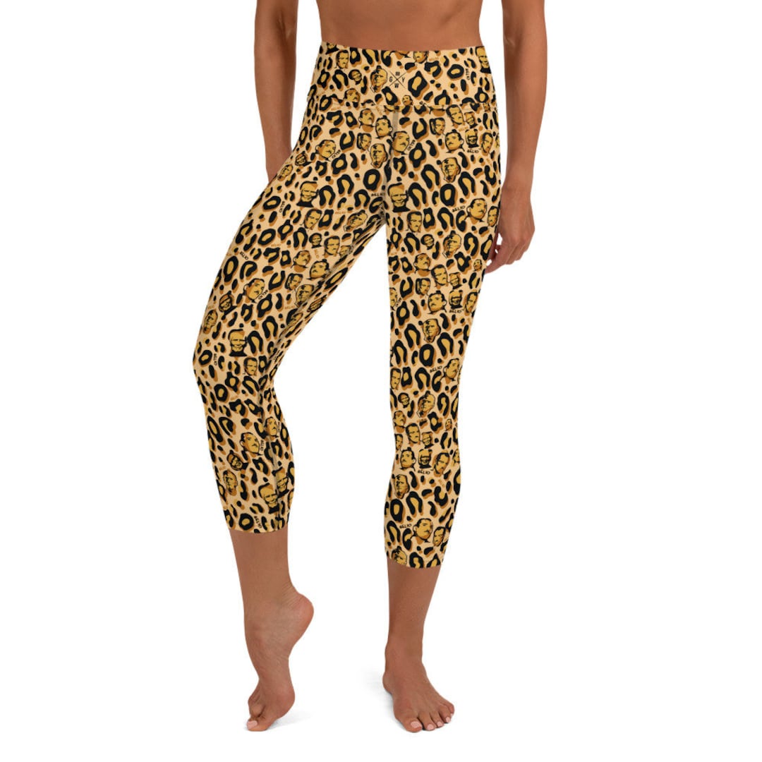 Women's Jiu Jitsu Heli-eoww Leopard Capri Helio Spats - MMA Women's ...