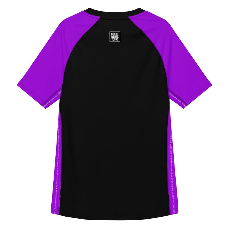 Thick Thighs Take Lives Rash Guard – Short Sleeve | Triangle Choke BJJ ...