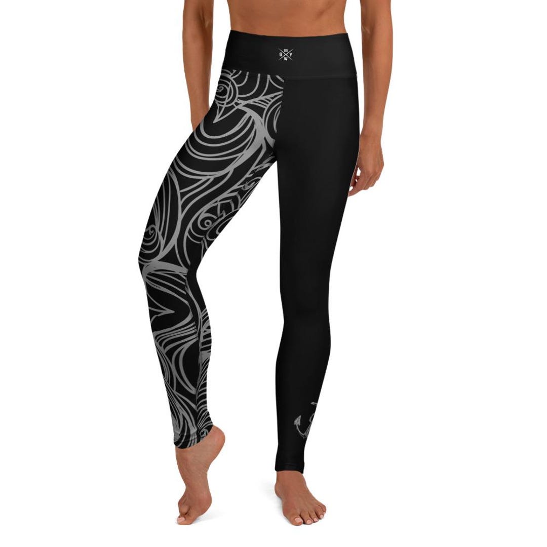 Black Seas Women’s Grappling Spats – Nautical BJJ Nogi Leggings | Jiu ...