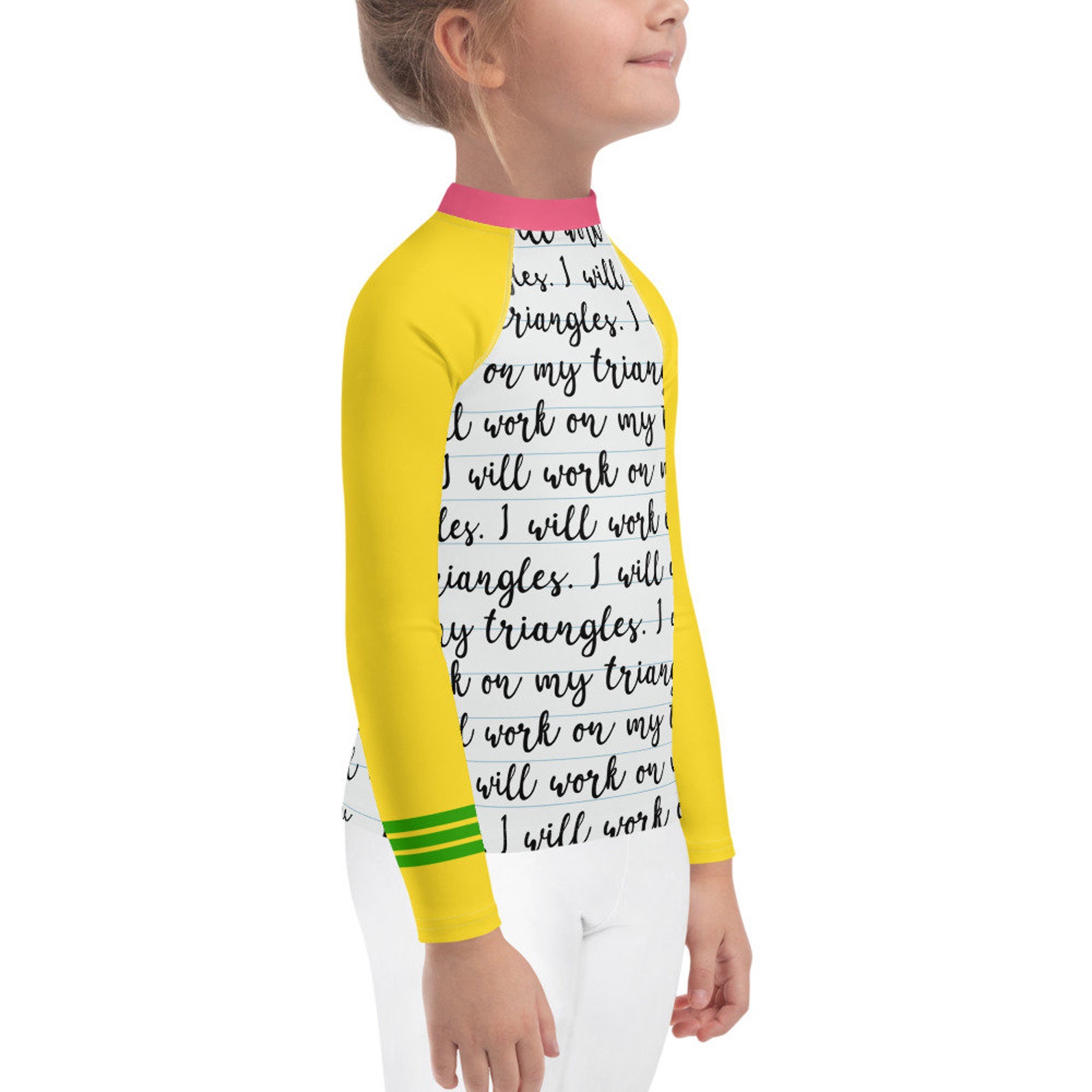 Work on Triangles Standards Jiujitsu BJJ Kids Rashie - School Daze Math ...