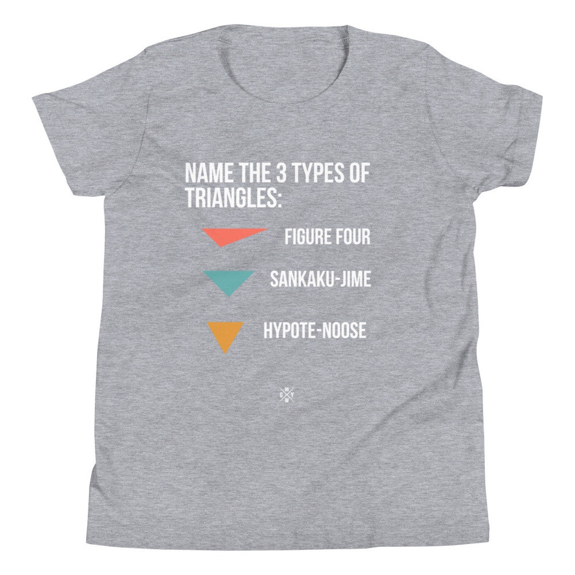 Name the Triangle Choke Hypote-noose Jiujitsu BJJ Youth Shirt - Funny ...