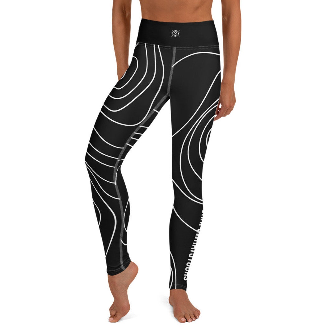 Topography of a Woman Jiu Jitsu Spats - Women's Athletic Spats - Shape ...