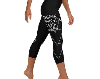 Women's Jiu Jitsu Thick Thighs Triangles RANKED Belt Spats - Women's ...