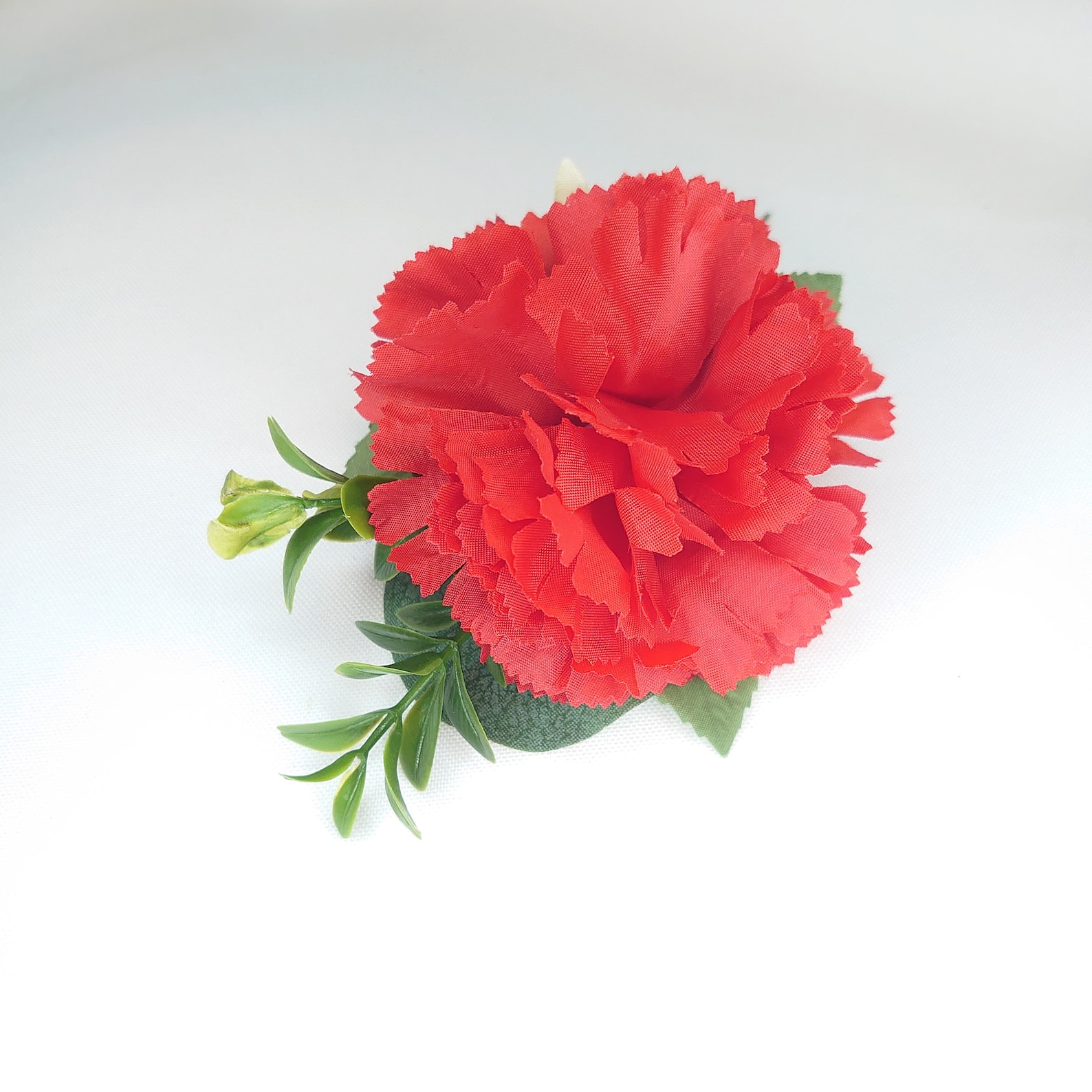 Red Carnation Buttonhole Artificial Wedding Flowers - Etsy Hong Kong