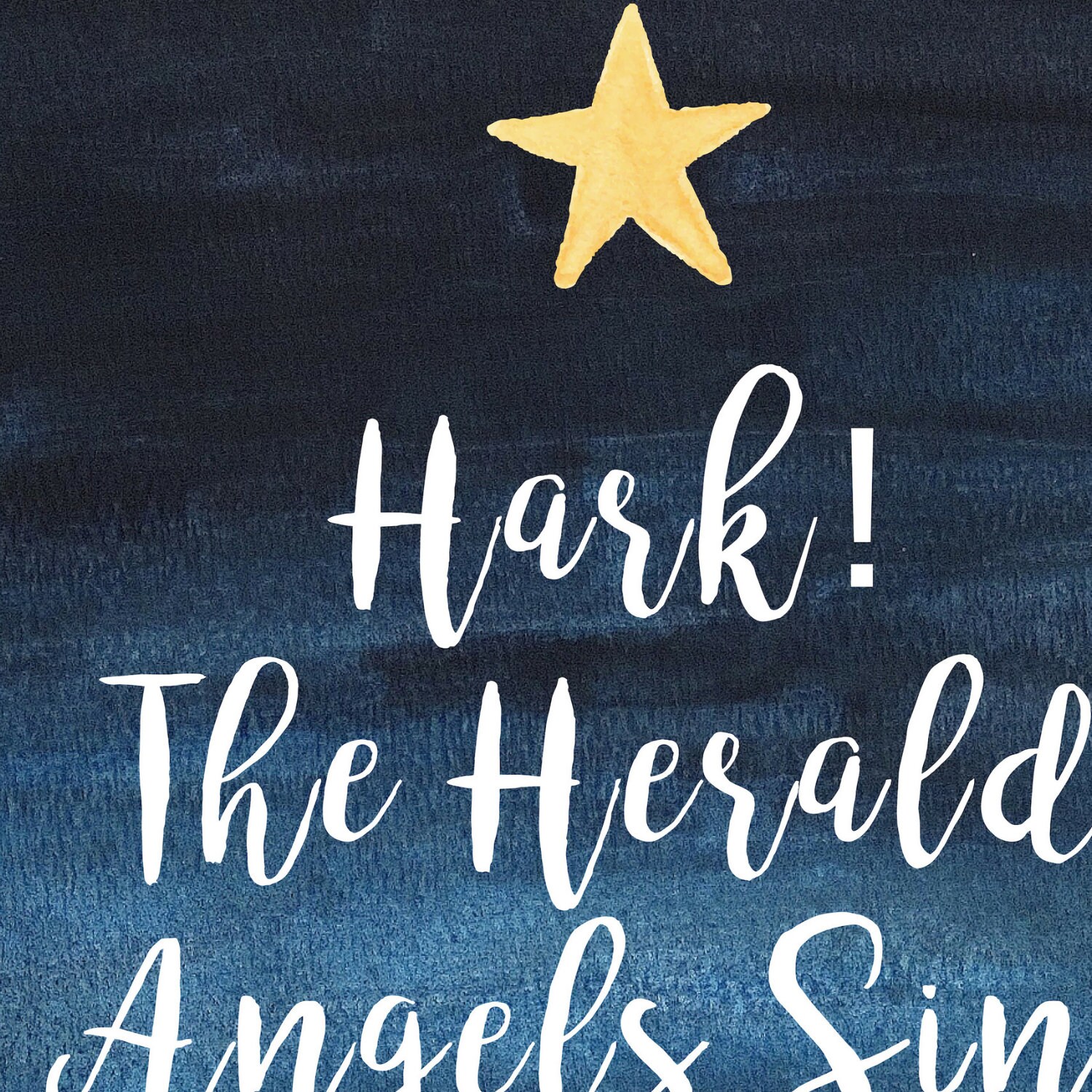 Hark! the Herald Angels Sing, Instant Digital Download, Christmas ...