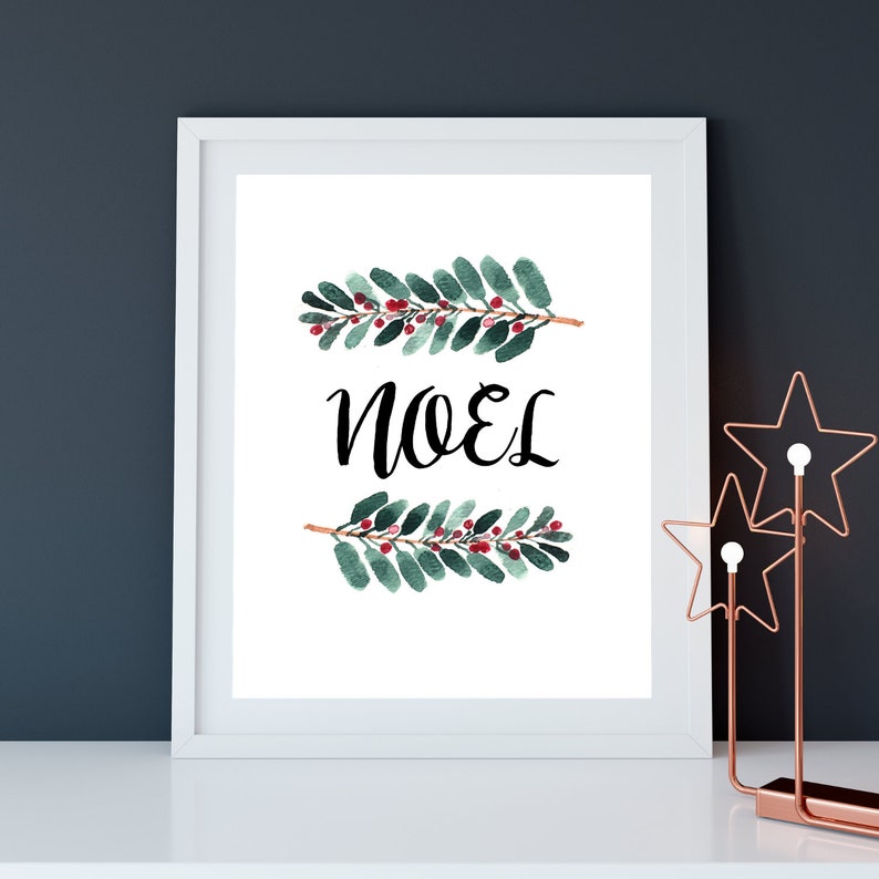 Noel Instant Digital Download Christmas Instant Printable - Etsy