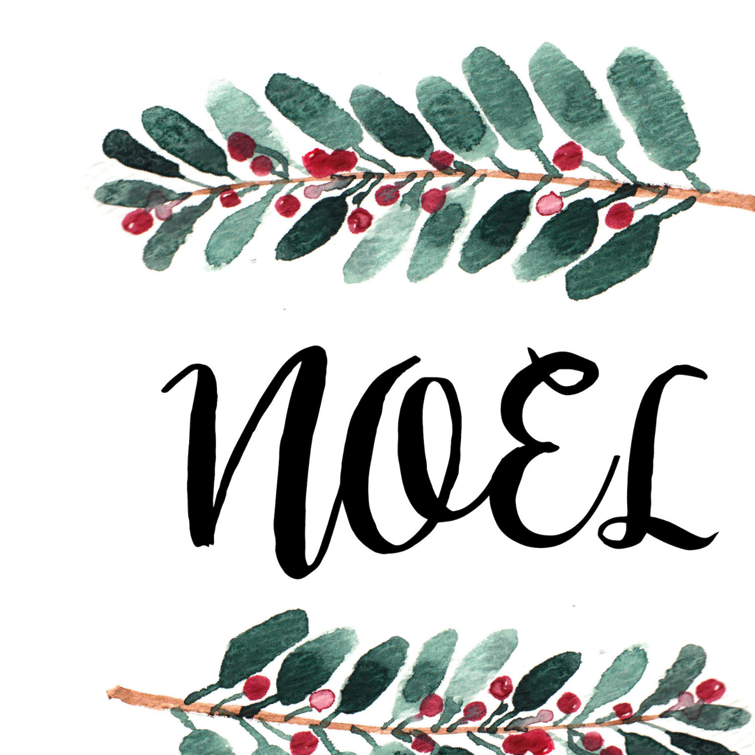 Noel, Instant Digital Download, Christmas Instant Printable, Christmas ...