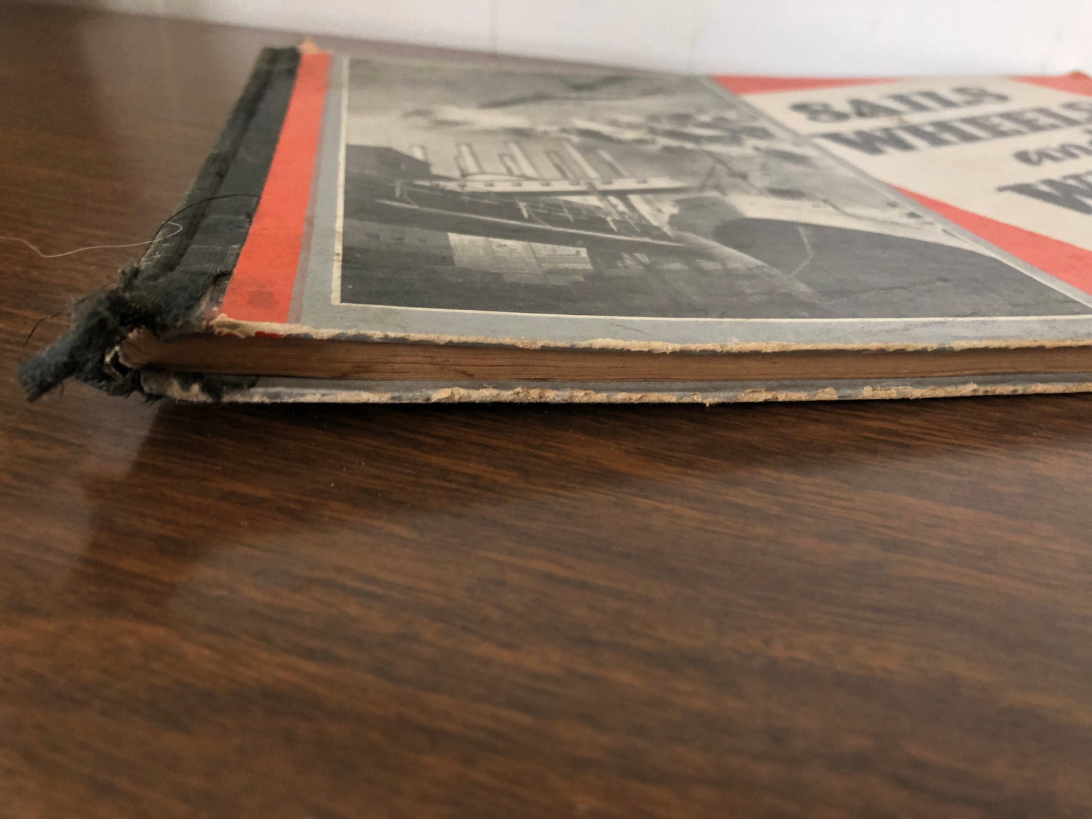 Vintage Sails Wheels and Wings Transportation Book | Etsy