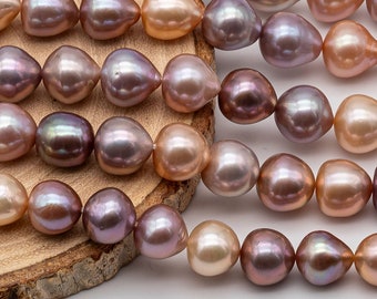9-11mm Freshwater Edison Pearl in Full Strand With Nice Luster in ...