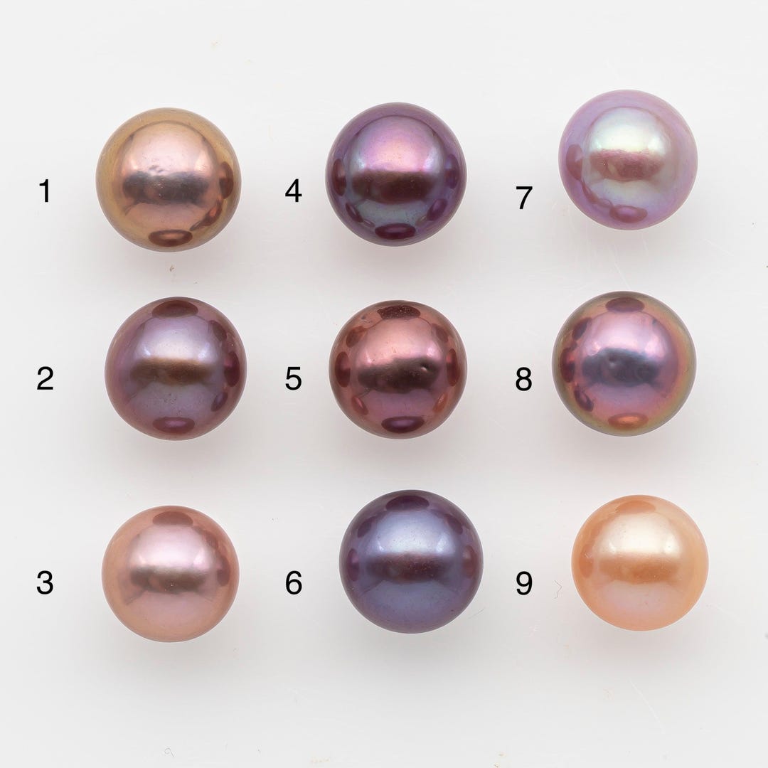 10-11mm Loose Edison Pearl, Freshwater Pearl in Natural Colors With ...