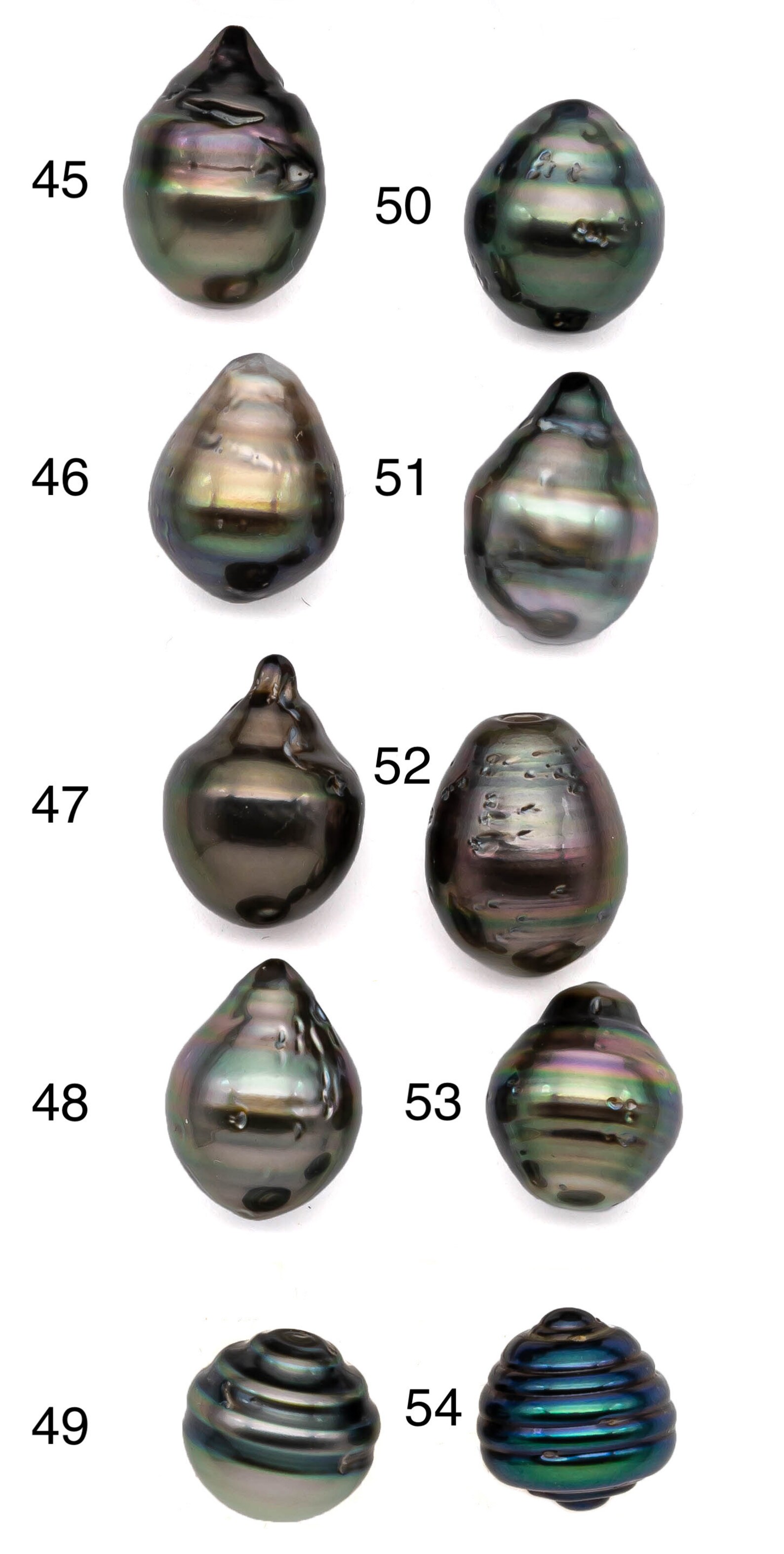Single Baroque Tahitian Pearl Drop Natural Color Beautiful Luster and ...
