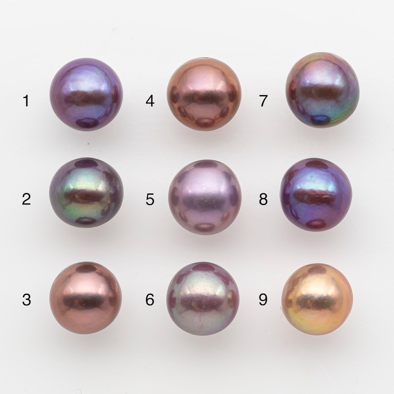 10-11mm Loose Edison Pearl, Freshwater Pearl in Natural Colors With ...
