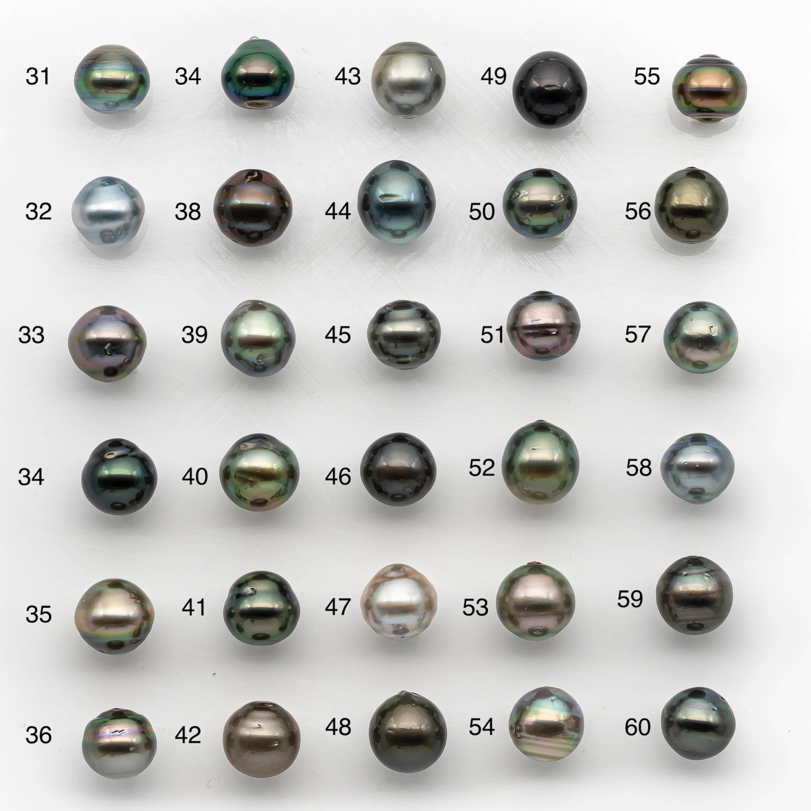 10-11mm Colorful Tahitian Pearl Single Piece Drop in Natural Color and ...