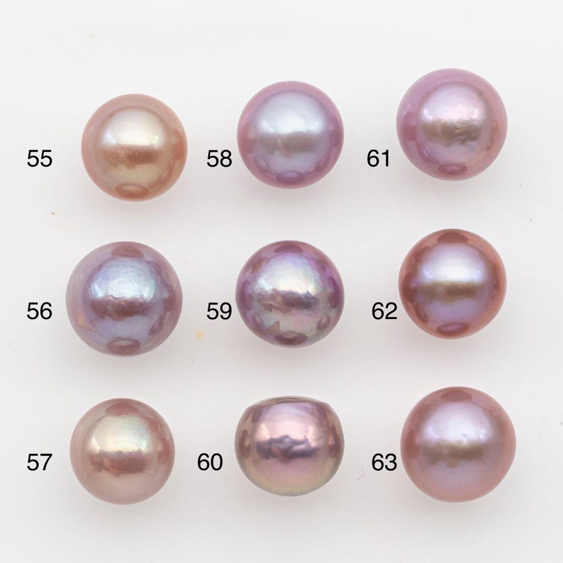 10-11mm Loose Edison Pearl, Freshwater Pearl in Natural Colors With ...